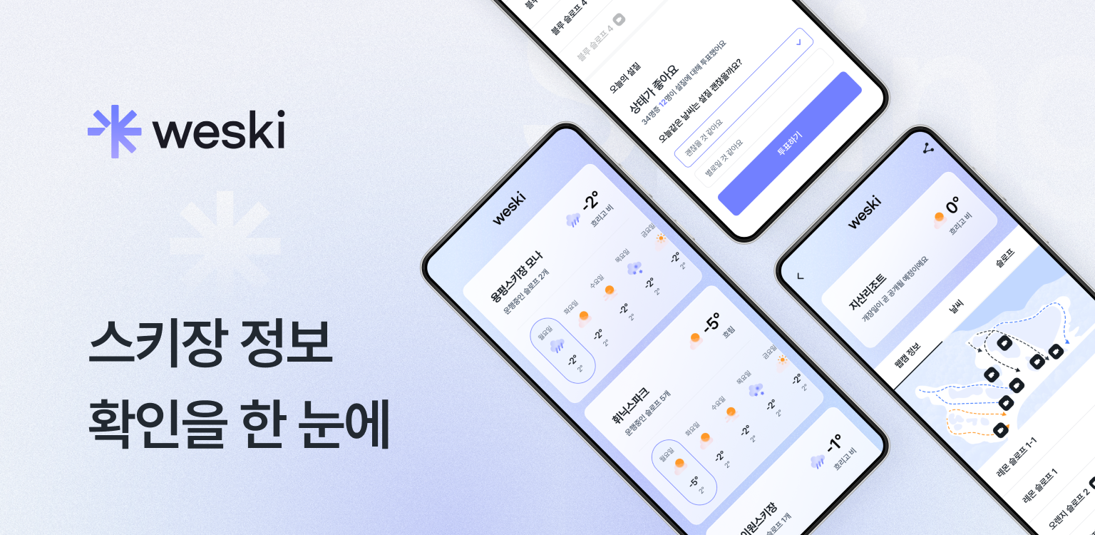 전국 스키장 실시간 웹캠 & 날씨 정보 | WeSki
